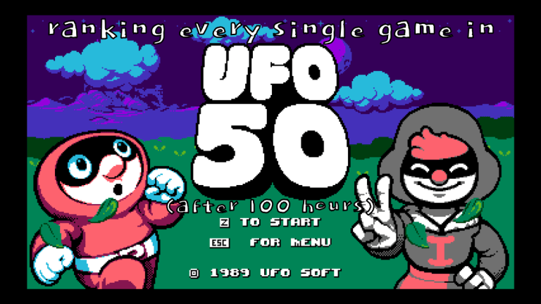 Ranking every UFO 50 game after 100 hours – Reviews as Fair as a Die Roll